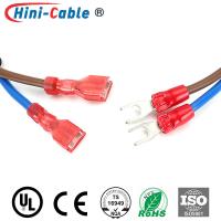China Nylon-Fully Insulated Female Terminals to Vinyl-Insulated Spade Terminals with PVC Jacket Power Output Cable for sale