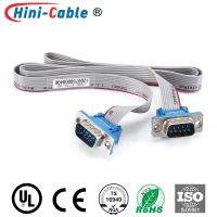 China 28AWG 750mm Length Data Transmission Cable 9Pin Male To 9Pin Male for sale