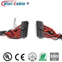 China Molex Pitch 3.0mm 2x12Pin Female Shielded Wire Harness VDE for sale