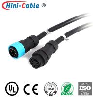 China 16AWG XLPE Waterproof Plug Extension Cable 6pin Molded Injection for sale