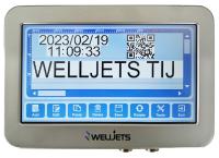 China Welljets J6100 TIJ Date Coder Inkjet Printer 600 DPI 60m/min Thermal Inkjet Coding Machine for sale