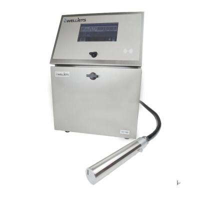 China Welljets W5000 Continuous Inkjet Printer 5-Line High Speed USB Ethernet Wi-Fi Linux Compatible for sale