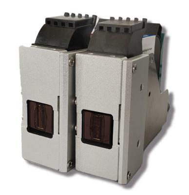 China Two Heads Thermal Inkjet Printer HP TIJ Industrial Batch Coding Machine 600 DPI for sale