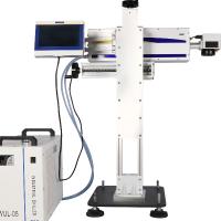 China 7W Flying Ultraviolet Laser Marking Machine UV High Performance 200m/min for sale