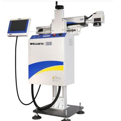 China 20W Fiber Laser Marking Machine 100x100mm Marking Area 12000mm/s Speed for sale