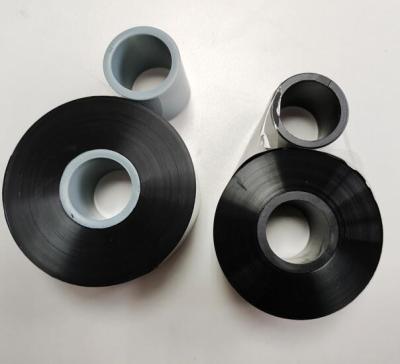 China Small Rectangular Wax Resin TTO Ribbon 3 Inch Length Black for Barcode Printer for sale