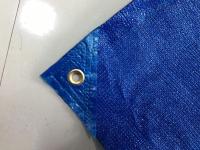 China Blue Privacy Fence Netting , Hdpe Anti UV Screen Net Safety Barrier for sale