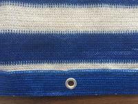 China Customized Hdpe Shade Net Balcony Safety Netting Blue And White for sale