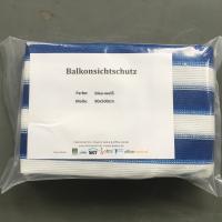 China Customized Hdpe Shade Net Balcony Safety Netting Blue And White for sale