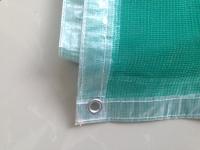 China Dark Green Construction Safety Netting For Scaffolding , HDPE Building Net for sale