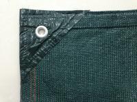 China HDPE Anti Uv Privacy Fence Netting , Dark Green Reinforced Brise Vue for sale