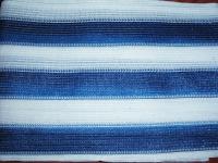 China Customized Hdpe Shade Net Balcony Safety Netting Blue And White for sale
