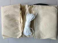 China Decorative Sunshine Outdoor Shade Sail Fabric For Garden , Beige Color for sale