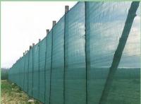 China High Tensile Blue HDPE Windbreak Netting For Harbor , Highway for sale