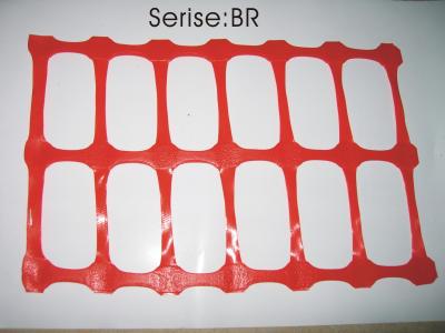 China Red HDPE Anti UV Safety Construction Warning Fence Netting 80gsm - 200gsm for sale