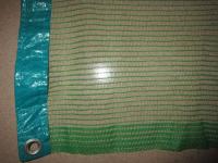 China Dark Green Construction Safety Netting For Scaffolding , HDPE Building Net for sale