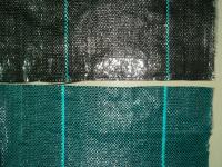 China Dark Green Anti UV Woven Ground Cover Fabric With Marking Line For Agriculture for sale
