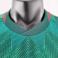 China Mexico Soccer Jersey Personalized Breathable Team Club Training Uniform Full Team Set for sale
