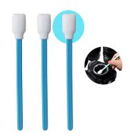 China Rectangle Head Cleanroom Foam Swab For Inkjet Printer Head for sale
