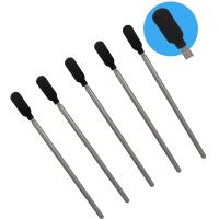 China Rigid PP Cleanroom Lint Free Sponge Cleaning Stick Black 3.6