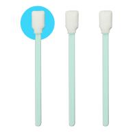 China 707 Type Precison Foam Cleaning Swabs Rectangle Head Sponge Swab for sale