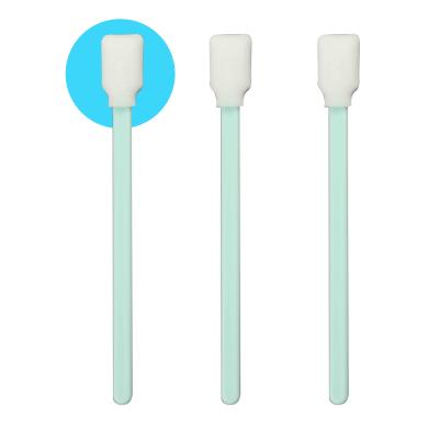 China 707 Type Precison Foam Cleaning Swabs Rectangle Head Sponge Swab for sale