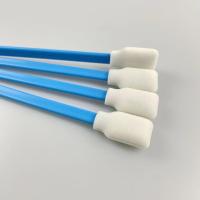 China Rectangle Flat Blue Foam Cleaning Swabs Enabling Fast Absorption Of Contaminants for sale