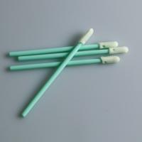 China Dust Free Small Round Head Sponge Foam Cleaning Swab For Cleanroom for sale