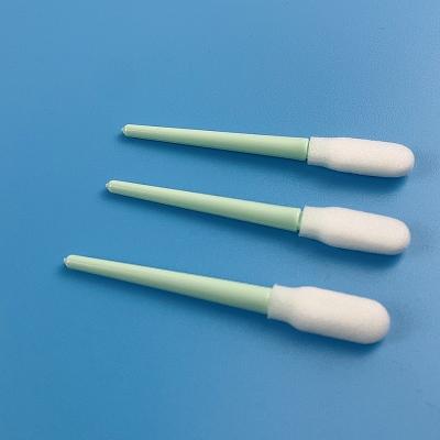 China Big Sponge Tip Head Polyurethane Foam Swab with High Absorbency for Cleanroom Grade Applications for sale