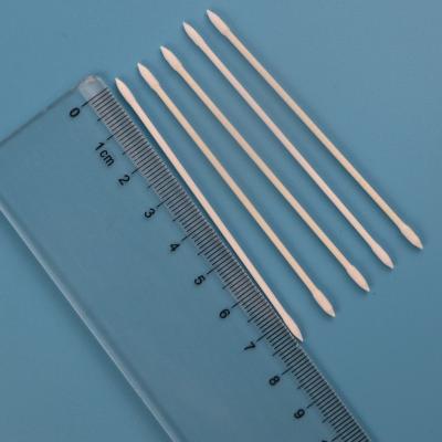 China Biodegradable Paper Stick 2.2mm Mini Pointed Cotton Bud Swab BB-013 for sale