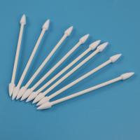 China 4.7mm Biodegradable Paper Stick Double Pointed Qtips Cotton Swab For Cleanroom for sale