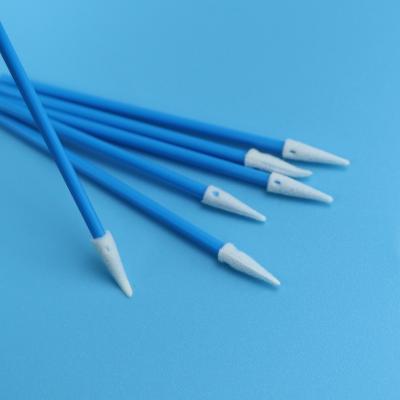 China Precision Mold Cleaning Micro Pointed ESD Foam Tip Cleanroom Swab 3.2mm Lint Free for sale
