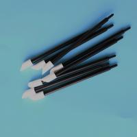 China Black PP Stick 8mm PU Foam Swab High Absorbency Printhead Cleaning Swab for sale