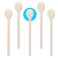China 100PCS PU Foam Cleaning Swabs Mold Cleaning Swab With PP Stick for sale