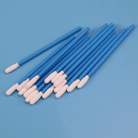 China TX743 Lint Free Solvent Resistant Non Abrasive Dacron Polyester Swab For Cleanroom for sale