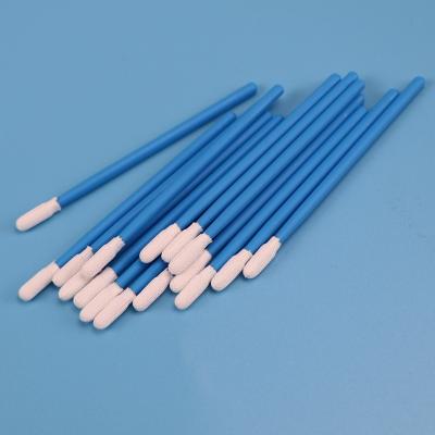 China TX743 Lint Free Solvent Resistant Non Abrasive Dacron Polyester Swab For Cleanroom for sale