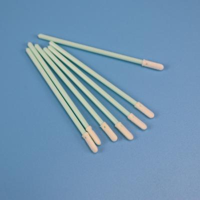 China 100pcs Ductless Mini Sponge Stick Cleanroom Foam Swab For Factory Cleaning for sale