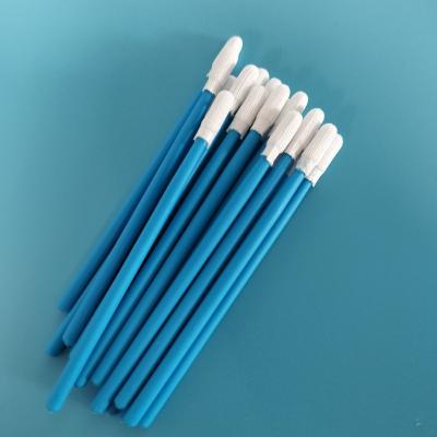 China TX743 Chemical Resistant Lint Free Small Cleanroom ESD Polyester Swab For Factory Cleaning for sale