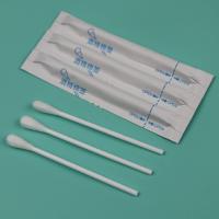China Plastic Handle Pre-Wet Qtips Medical Cotton Bud Swab Applicator With Alcohol for sale