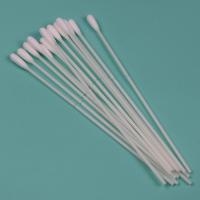 China 150mm ABS Stick Cotton Bud Swab Oral Specimen Collection Swab With Breaking Point for sale