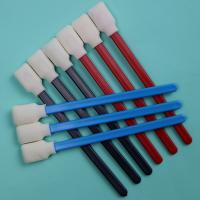 China Black Handle Sponge Stick Roland Printer Cleaning Foam Swab 707 Lint Free for sale