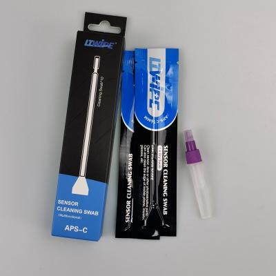 China Lint Free Blue Stick Sensor Cleaning Swabs For Camera Sensor Maintenance for sale