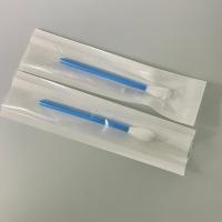 China Blue Hollow Stick Cotton Swab For Medical Instrument Cleaning for sale