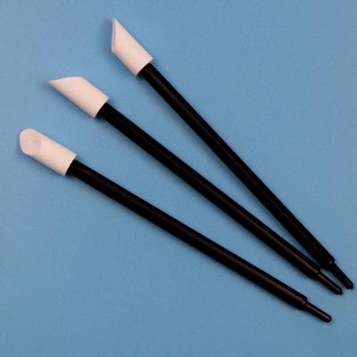 China High Absorbency 8mm PU Foam Swab Printer Toner Cleaning Ruby Stick Swab Cotton Bud for sale