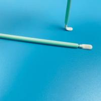China 1mm Thickness Flexible Polyester Tipped Swabs Cleanroom Lint Free Cleaning Stick for sale