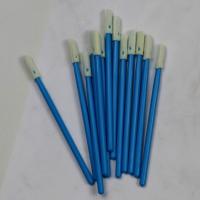 China 742 Lint Free Small Sponge Stick Industrial Clean Swab High Density Cleanroom Foam Swab for sale