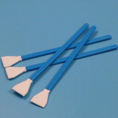 China 16mm Lint Free V Shape Microfiber Sensor Swab CMOS Camera Cleaning Swab for sale