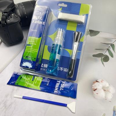 China 4 in 1 Sensor Cleaning Kit with Cleaning Swabs Individual Packed, Liquid & Microfiber Wipes Included for sale