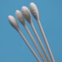 China Disposable 10cm PP Stick Big Round Head Qtips Medical Cotton Bud Swab Applicator for sale