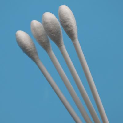 China Disposable 10cm PP Stick Big Round Head Qtips Medical Cotton Bud Swab Applicator for sale